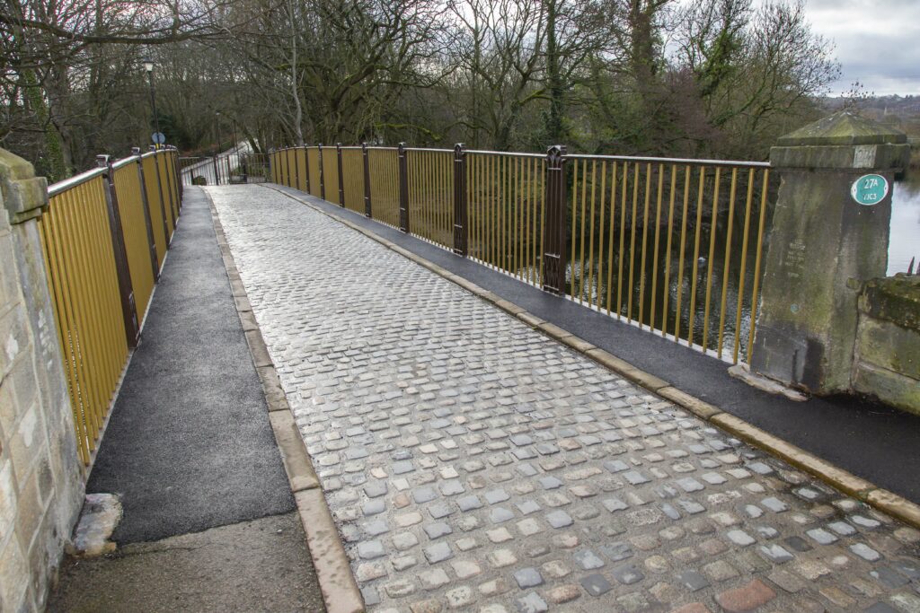 Newlay Bridge Repainting - A E Yates Limited Civil Engineering | A E Yates