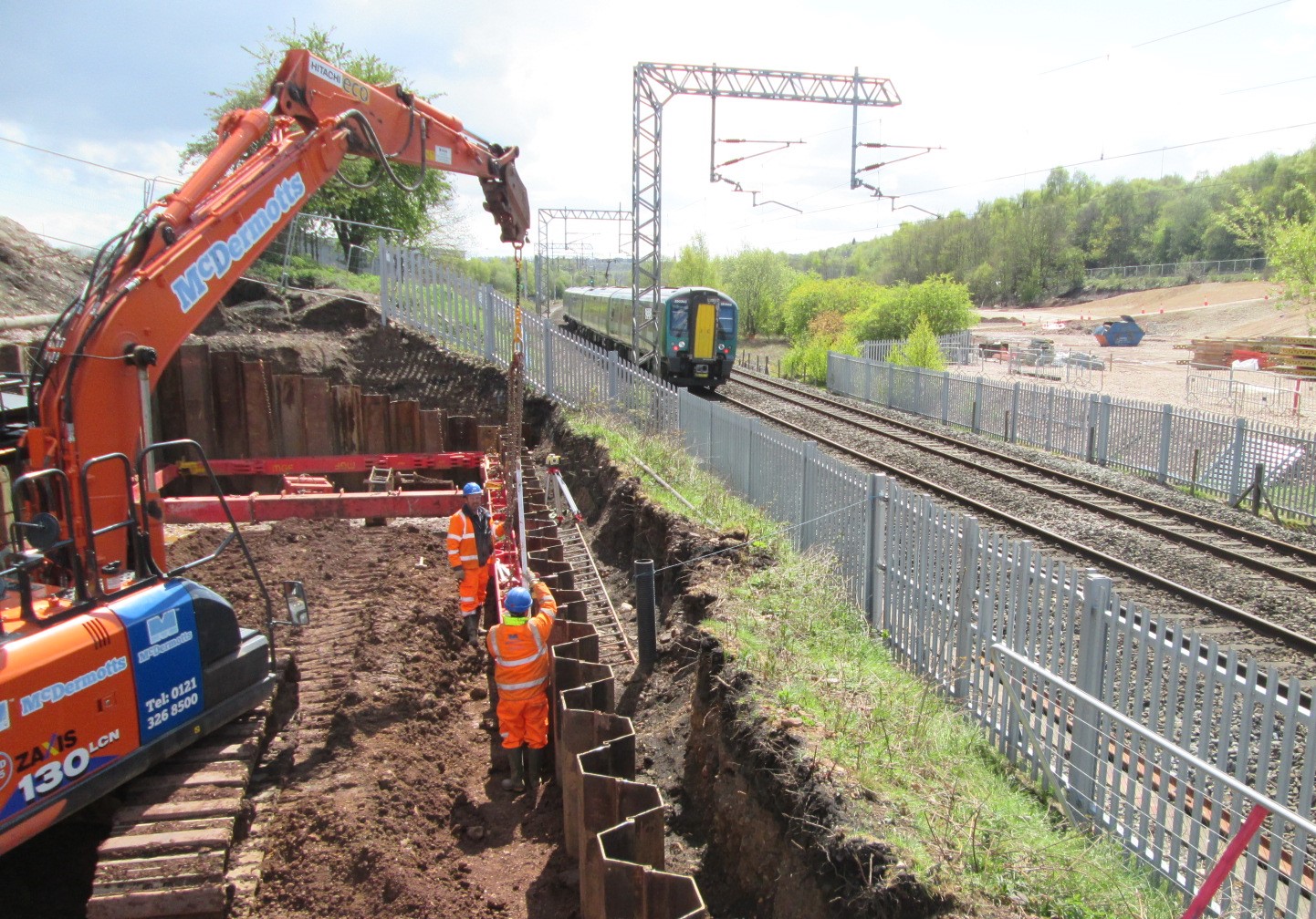 Temporary Works - SPI Piling | A E Yates