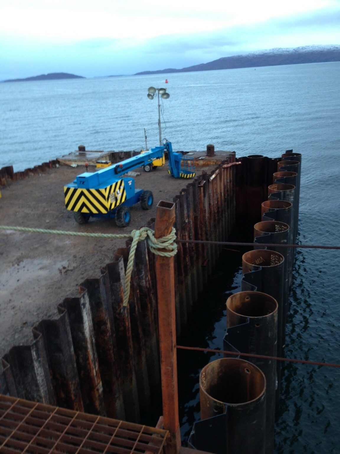 Kyleakin Feed Mill - SPI Piling | A E Yates