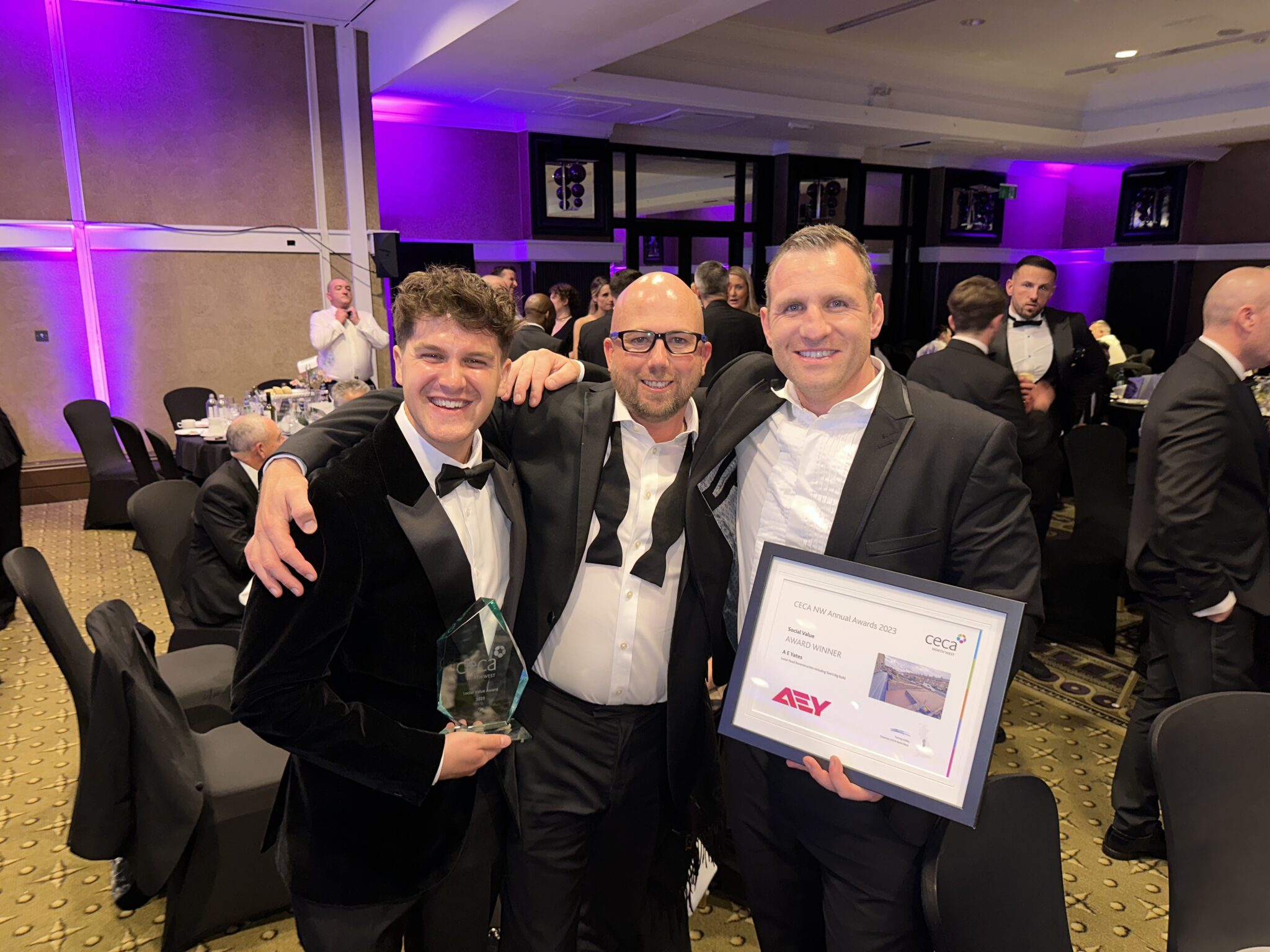 A E Yates Ltd. are proud to support CECA North West at the annual ...