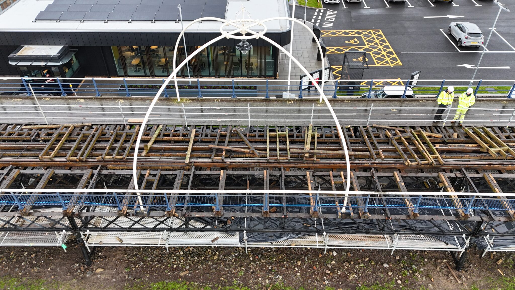 We are conducting steel inspections at Southport Pier - A E Yates ...